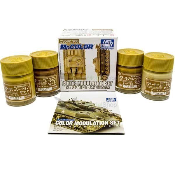 Detay Ürünleri Color Modulation Set Dark Yellow Ver. Mr.Hobby