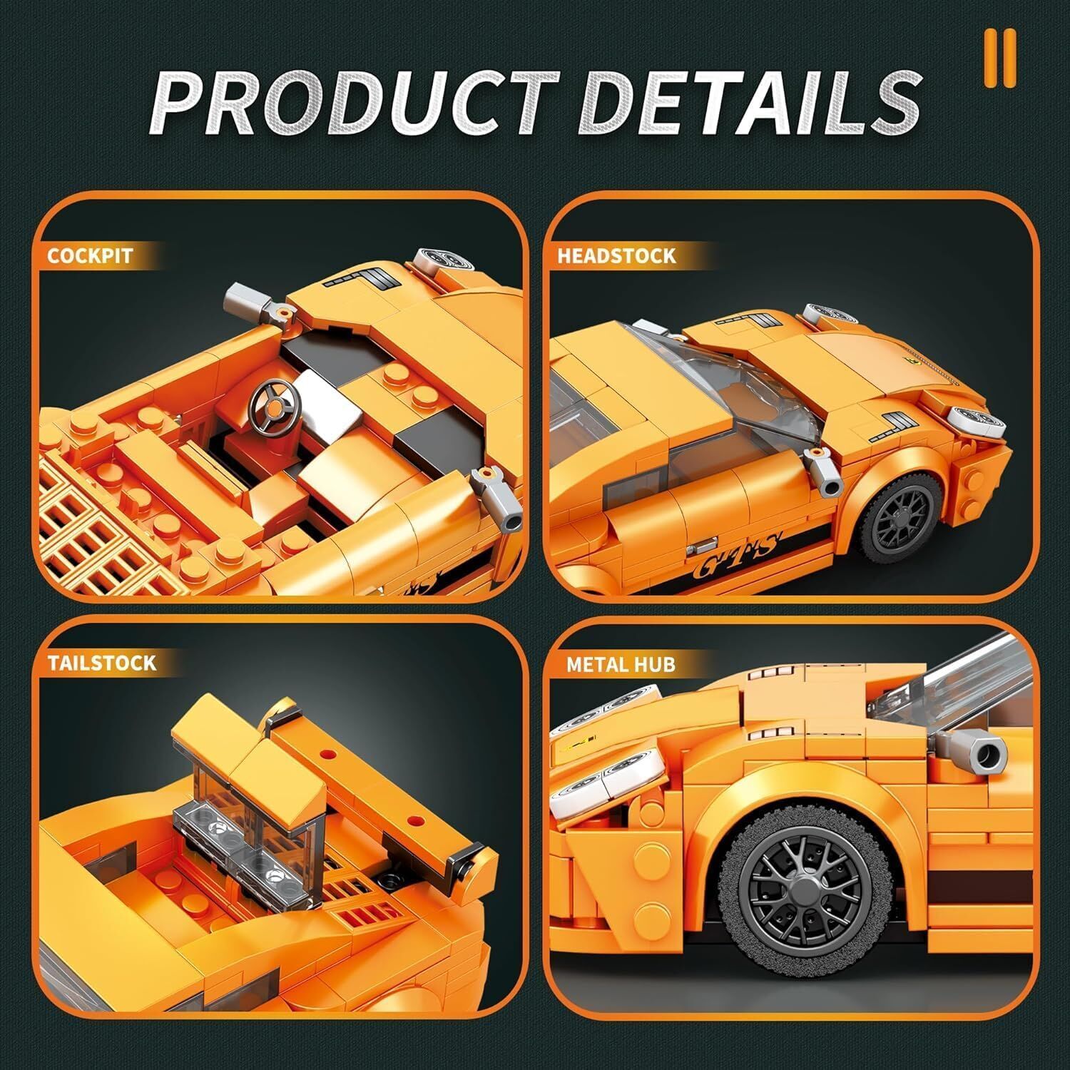 Reobrix Sports Car Porsche 911 GT3 Reobrix